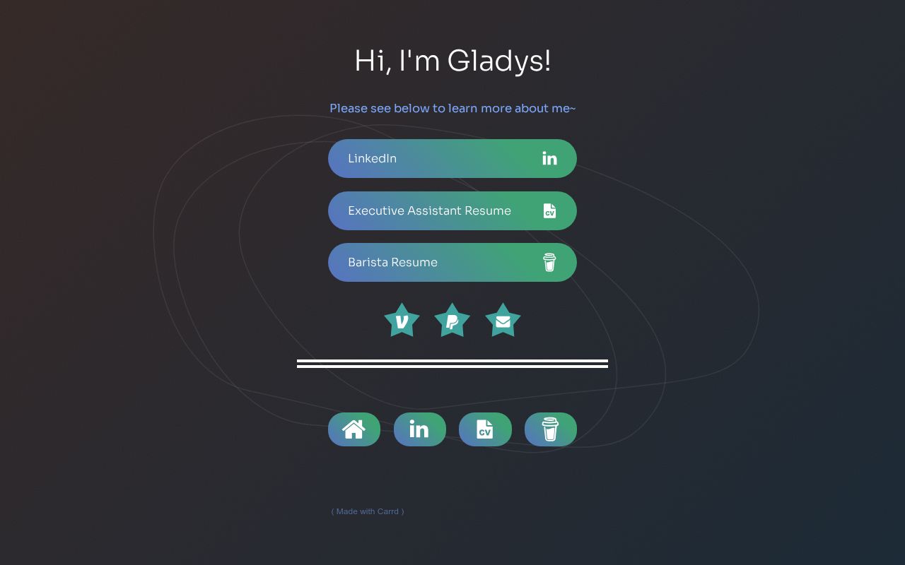 Contact Gladys